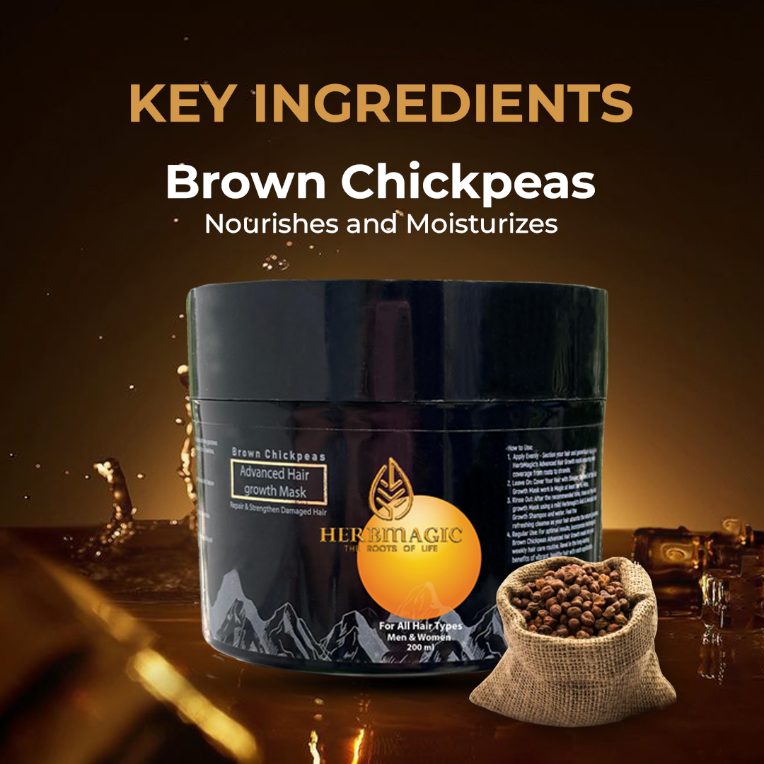 Brown Chickpeas Advanced Hair growth Mask – Herbmagic